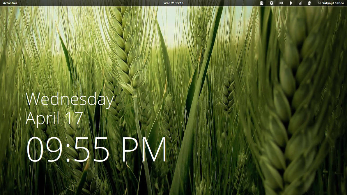 Conky Metro Clock by satya164 on DeviantArt