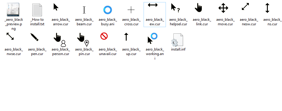 Windows 10 Black Cursor By Jeffy Artz by JeffYArtZ on DeviantArt
