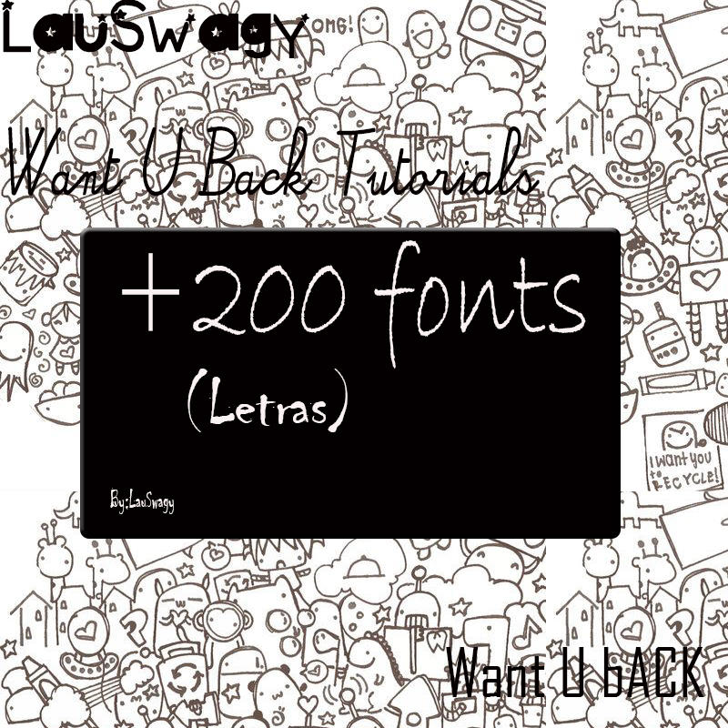 Letritas (fonts)byLauSwagy by LauSwagy on DeviantArt