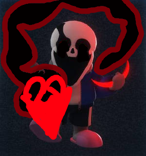 Vhs sans true form by bigbearritz on DeviantArt