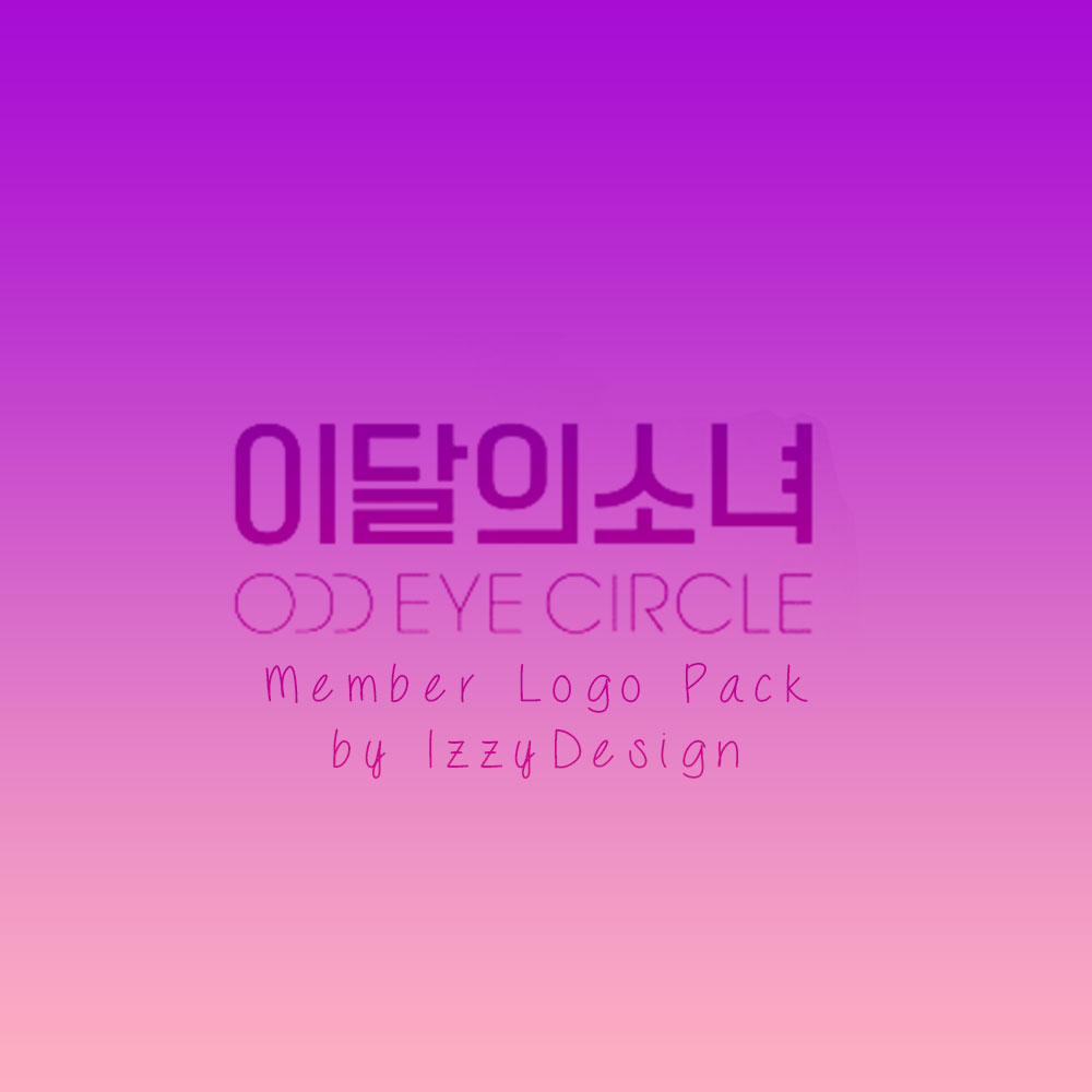 LOONA Odd Eye Circle Member Logos PNG Renders Pack by IzzyDesign on ...