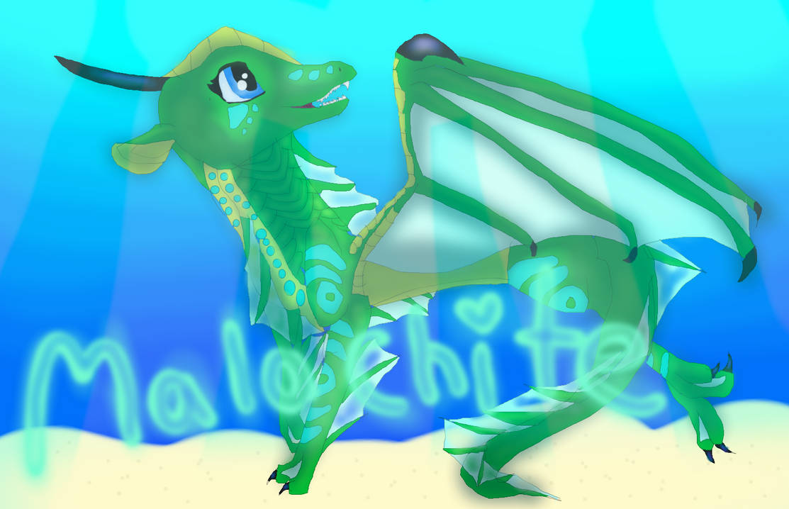 Malachite The Seawing :3 by Owlspirit291 on DeviantArt