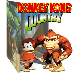 Donkey Kong Country (TV) Folder Icon V1 by alexartchanimte7 on DeviantArt