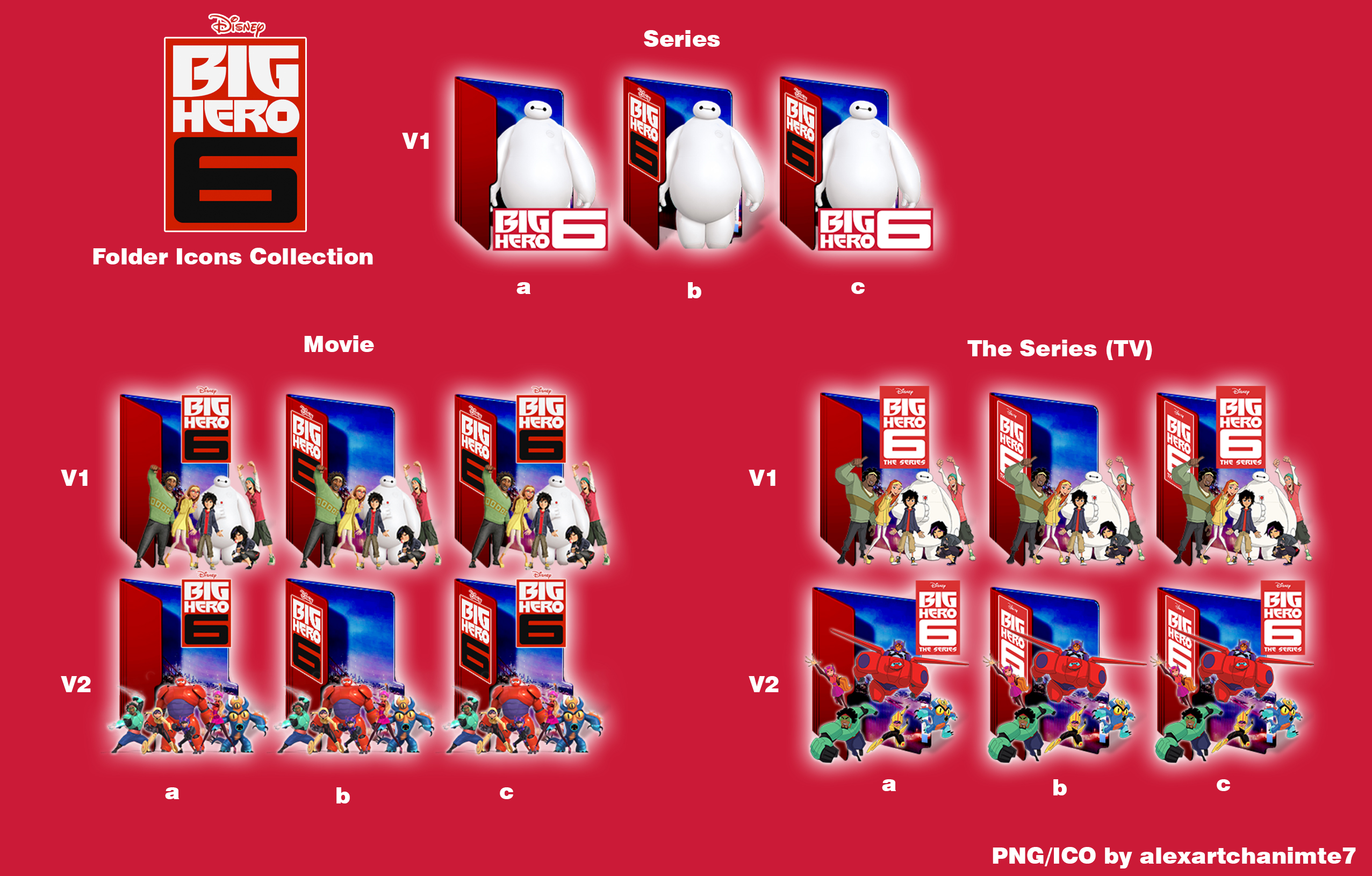 Big Hero 6 Folder Icons (Collection) by alexartchanimte7 on DeviantArt