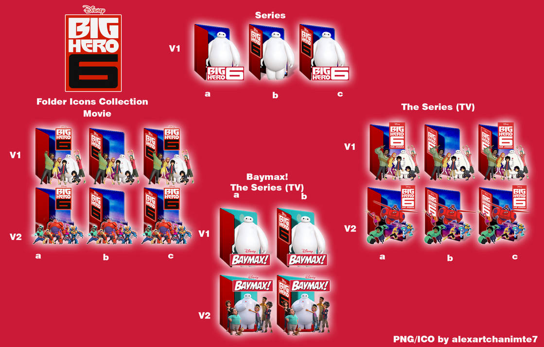 Big Hero 6 Folder Icons (Collection) by alexartchanimte7 on DeviantArt