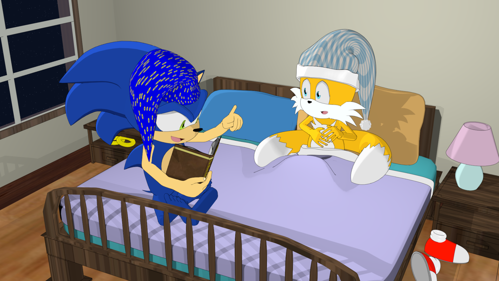 Sonic X- A bedtime story. by TheJudgeX on DeviantArt