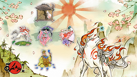 Okami Characters Icon Pack by uLtRaMa6nEt1cART on DeviantArt