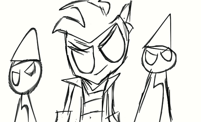 Evil zim by jarrelchew on DeviantArt