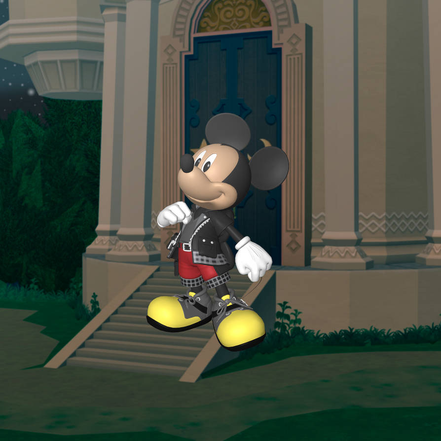 Mickey - KH3 (XPS Download) by JointOperation on DeviantArt
