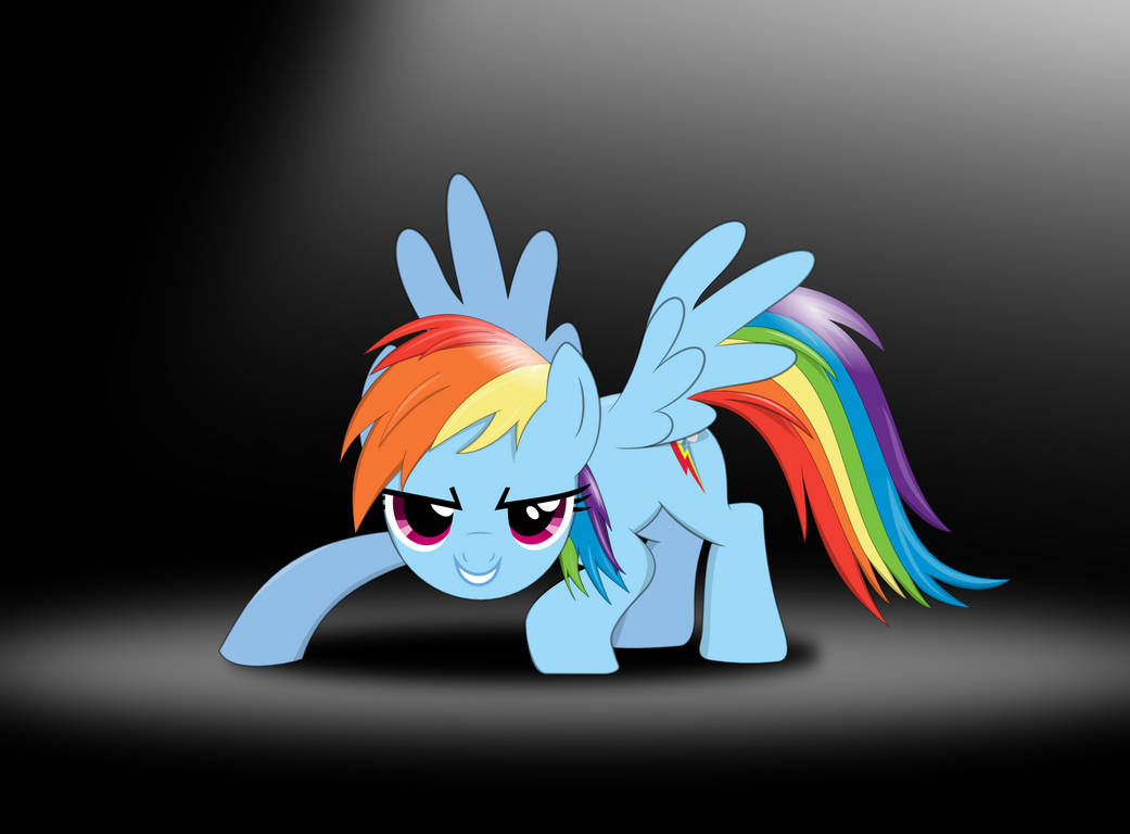Rainbow Dash is ready to fly by tgolyi on DeviantArt