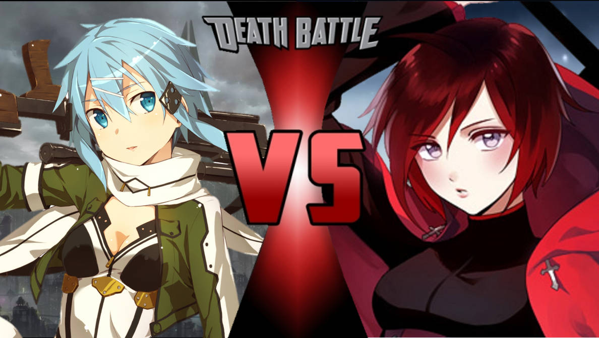 DEATH BATTLE! - Sinon VS Ruby Rose - Prelude by SpyKrueger on DeviantArt