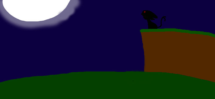 A espeon and the moon by NonoTricks on DeviantArt