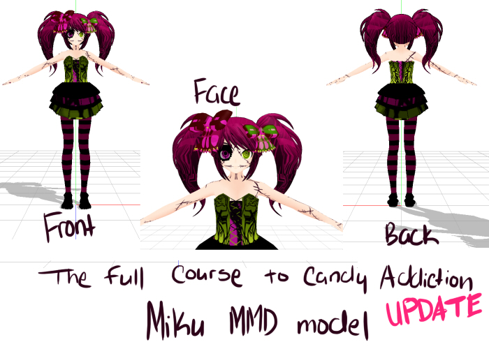 Candy Addiction MMD Miku UPDATE DL by avatargirl251 on DeviantArt