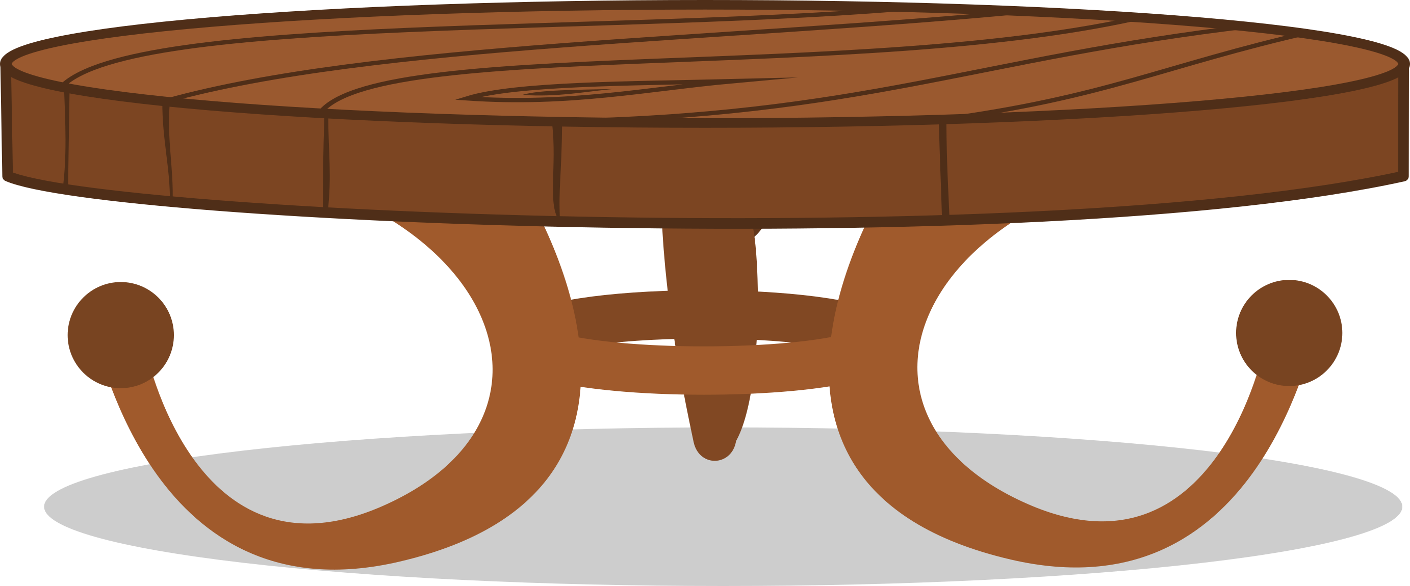 Round Coffee Table by MisterAibo on DeviantArt