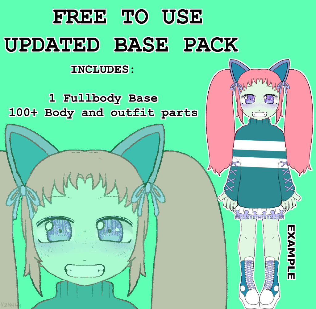 (F2U) UPDATED FULLBODY BASE | READ DESC by y2k449 on DeviantArt