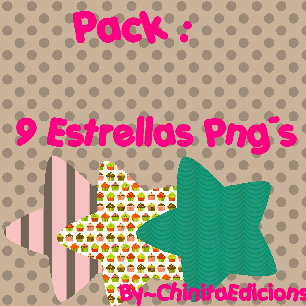 9 Estrellas Pngs by ChinitaEdicions on DeviantArt