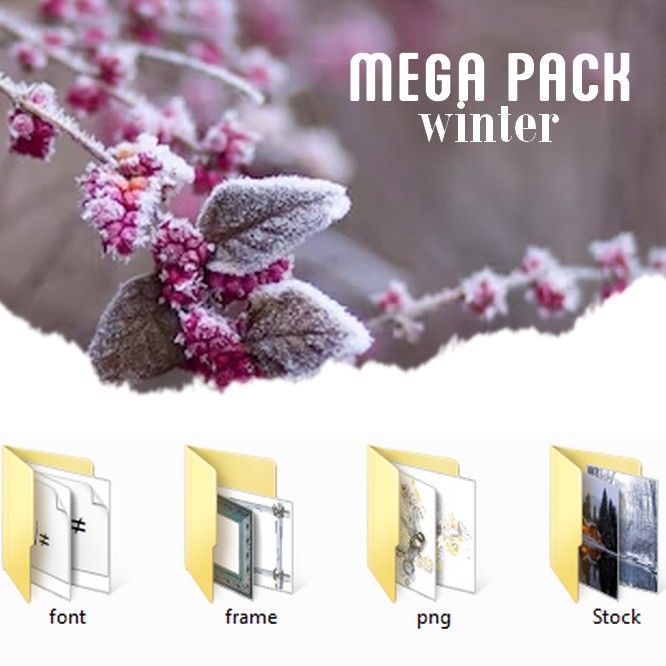Mega Pack Winter by alicecullenefp on DeviantArt