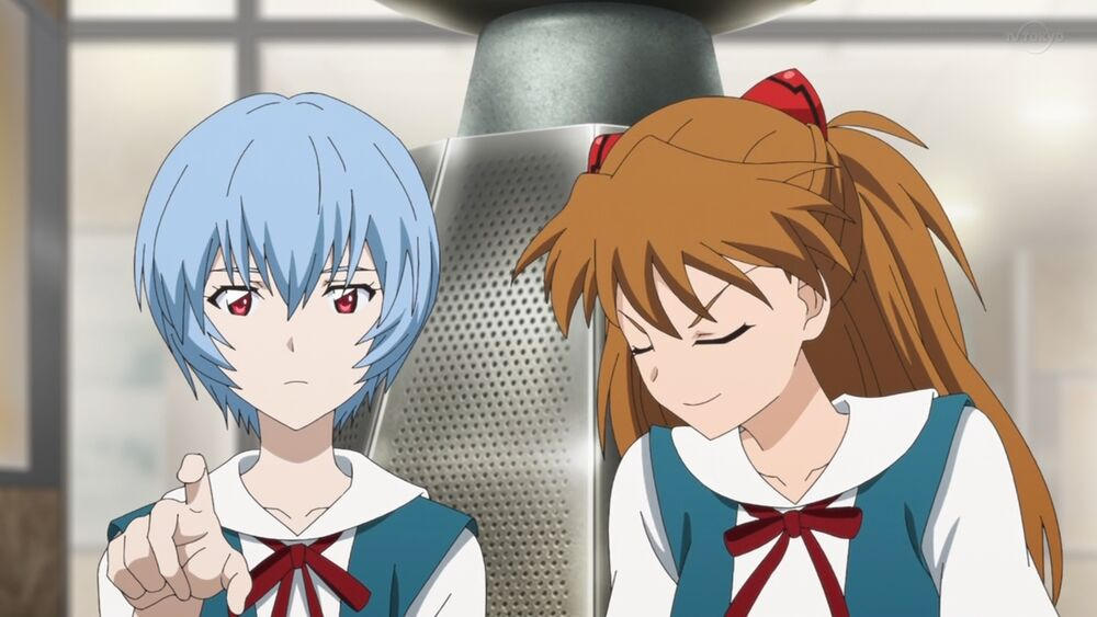 Rei x Asuka | AsuRei by Blue-Leader97 on DeviantArt