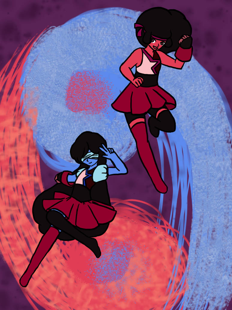 Garnet Magical Girls by wildkeeping on DeviantArt