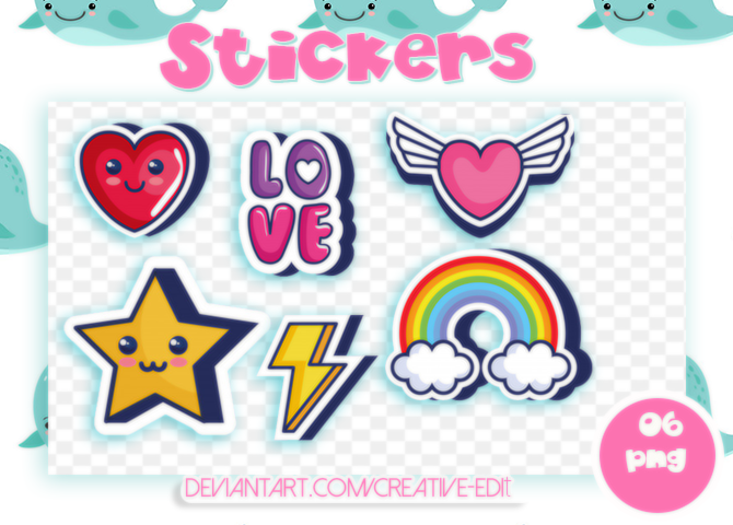 Stickers by FrutillitasDulces on DeviantArt