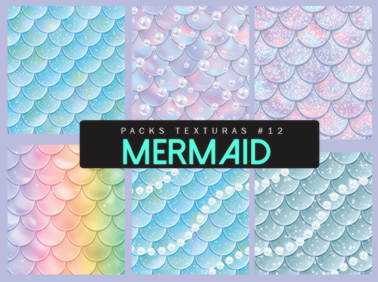 Packs Textura Mermaid #12 by FrutillitasDulces on DeviantArt