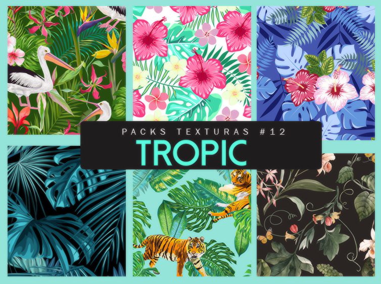 Packs Textura Tropical #13 by FrutillitasDulces on DeviantArt