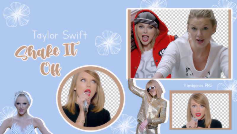Packs PNG-Taylor Swift -Shake It Off by FrutillitasDulces on DeviantArt