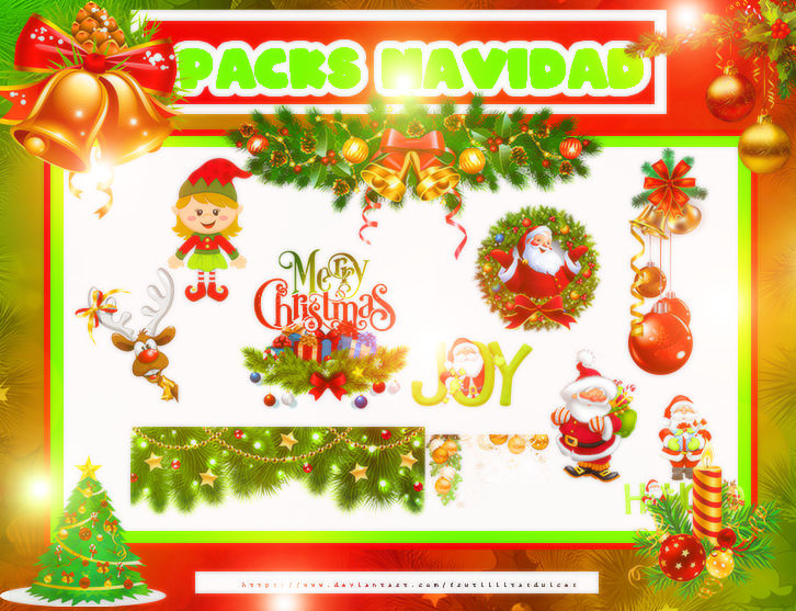 Packs De Navidad 01 by FrutillitasDulces on DeviantArt