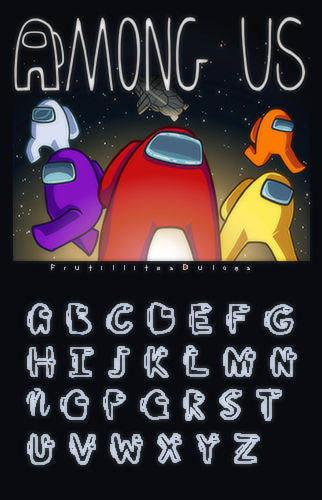Font Among Us by FrutillitasDulces on DeviantArt