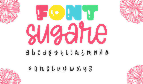 Font Sugare by FrutillitasDulces on DeviantArt