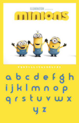 Font Minion by FrutillitasDulces on DeviantArt