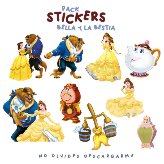 Packs PNG Bella y la Bestia by FrutillitasDulces on DeviantArt