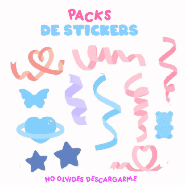 Packs de Stickers by FrutillitasDulces on DeviantArt