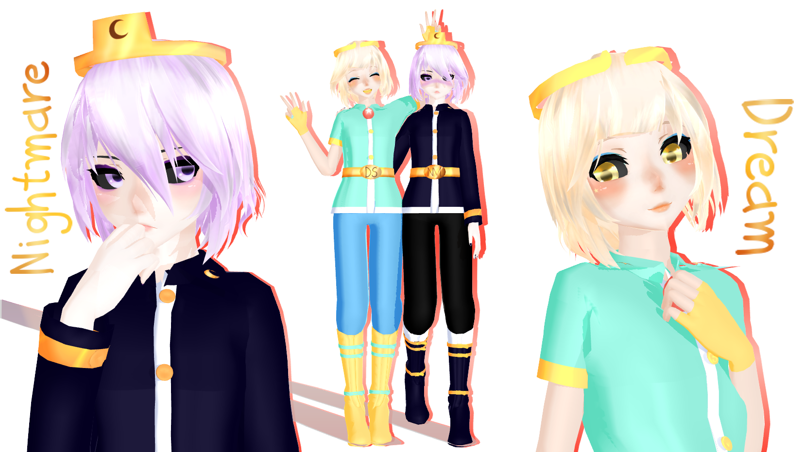 Dream and Nightmare ( models + poses ) by KaterinkaMalinka on DeviantArt