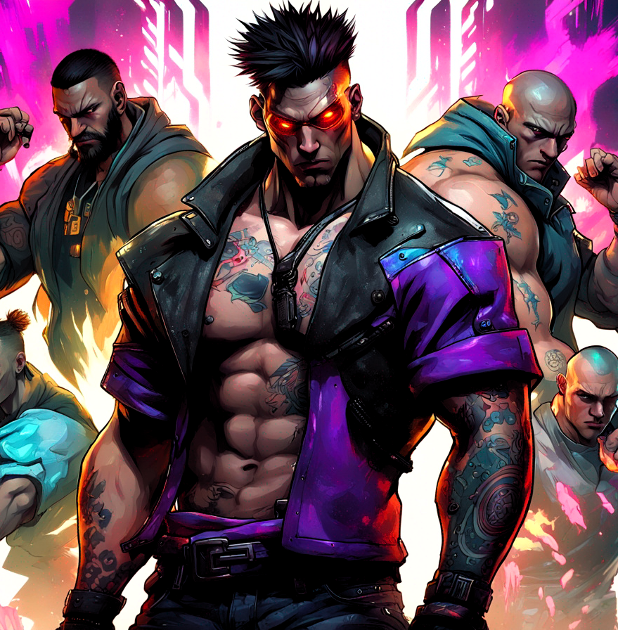 Cyber gang by Aleksi81 on DeviantArt