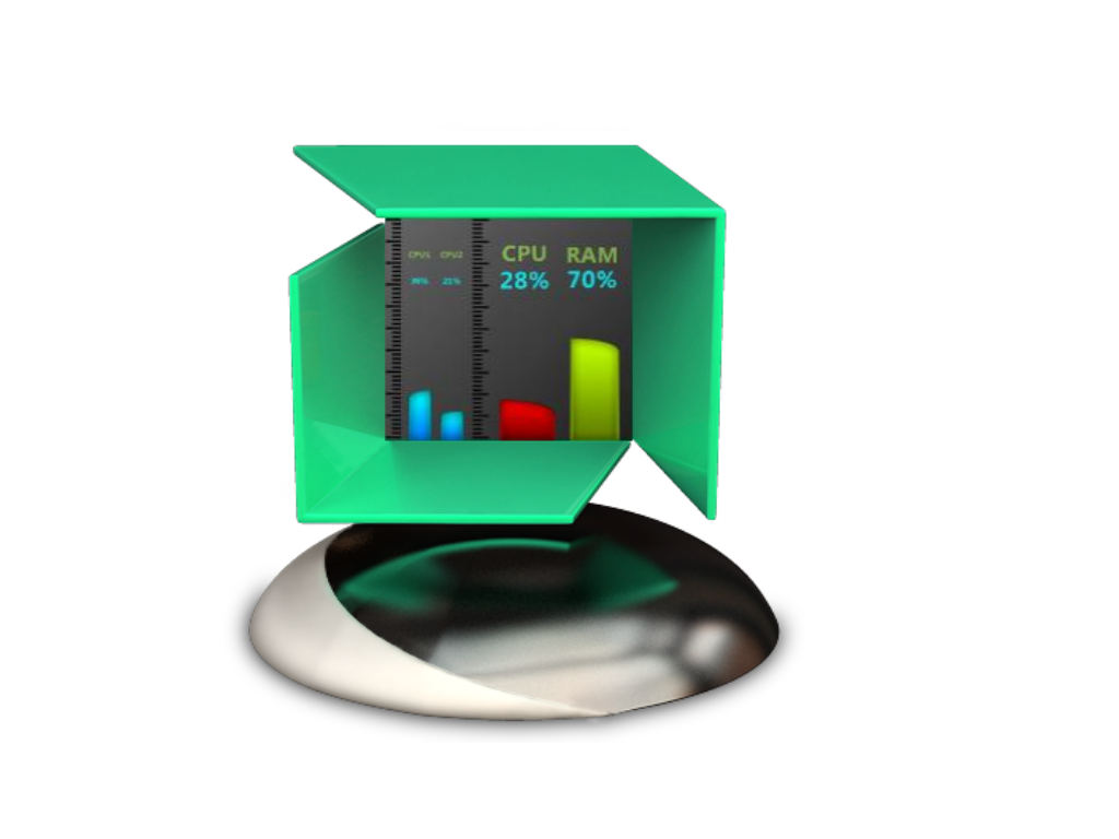 AMD CPU und RAM Meter (Mit Slide-Panel) by MrXDeluxe on DeviantArt