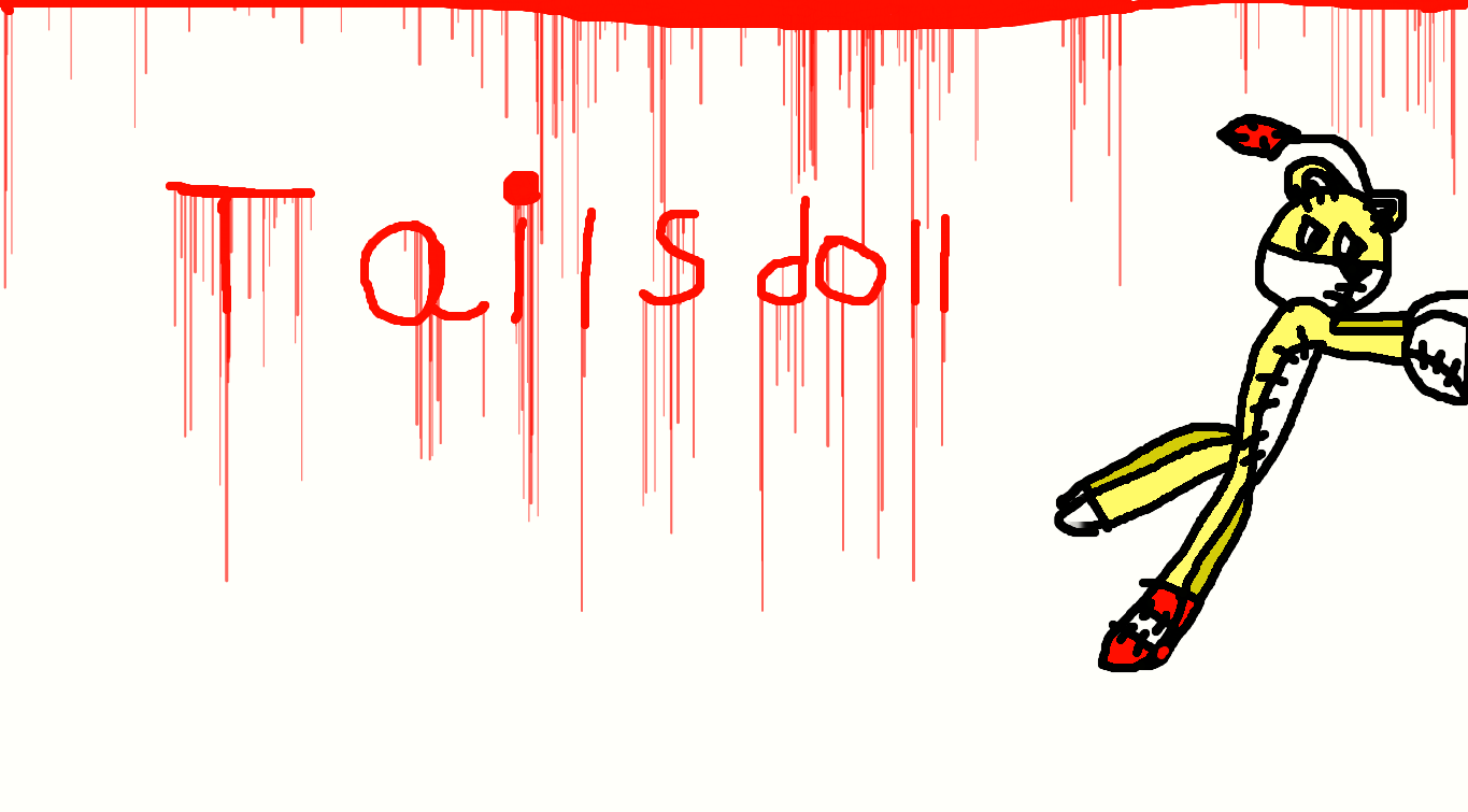 tails doll stuck in da muro by sonicnazofan on DeviantArt