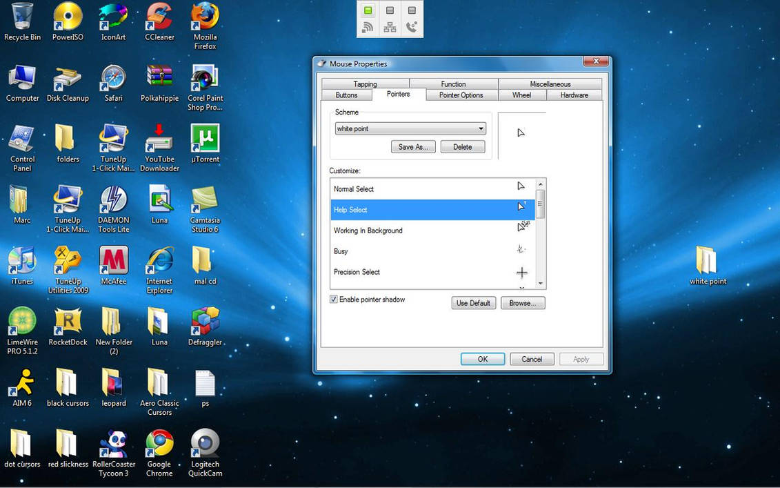 Small White Cursors by marcodillo on DeviantArt
