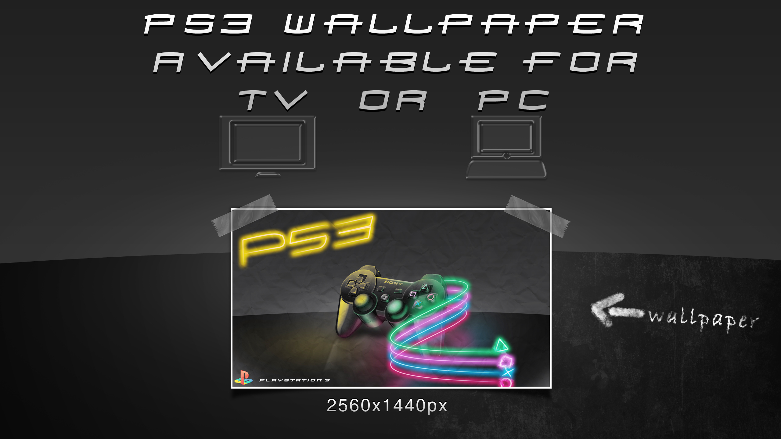 PS3 Light Painting Wallpaper by Schulerr on DeviantArt
