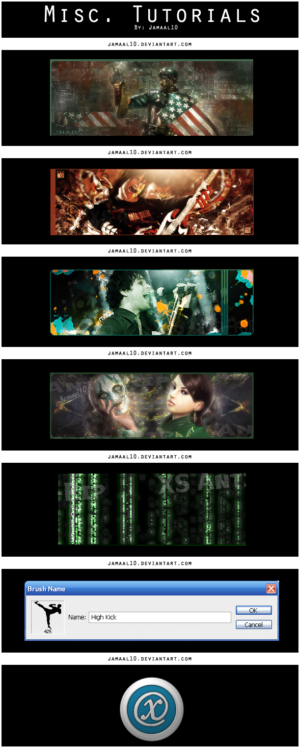 7 Misc. Photoshop Tutorials by Jamaal10 on DeviantArt