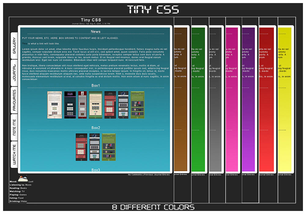 Tiny CSS by Jamaal10 on DeviantArt