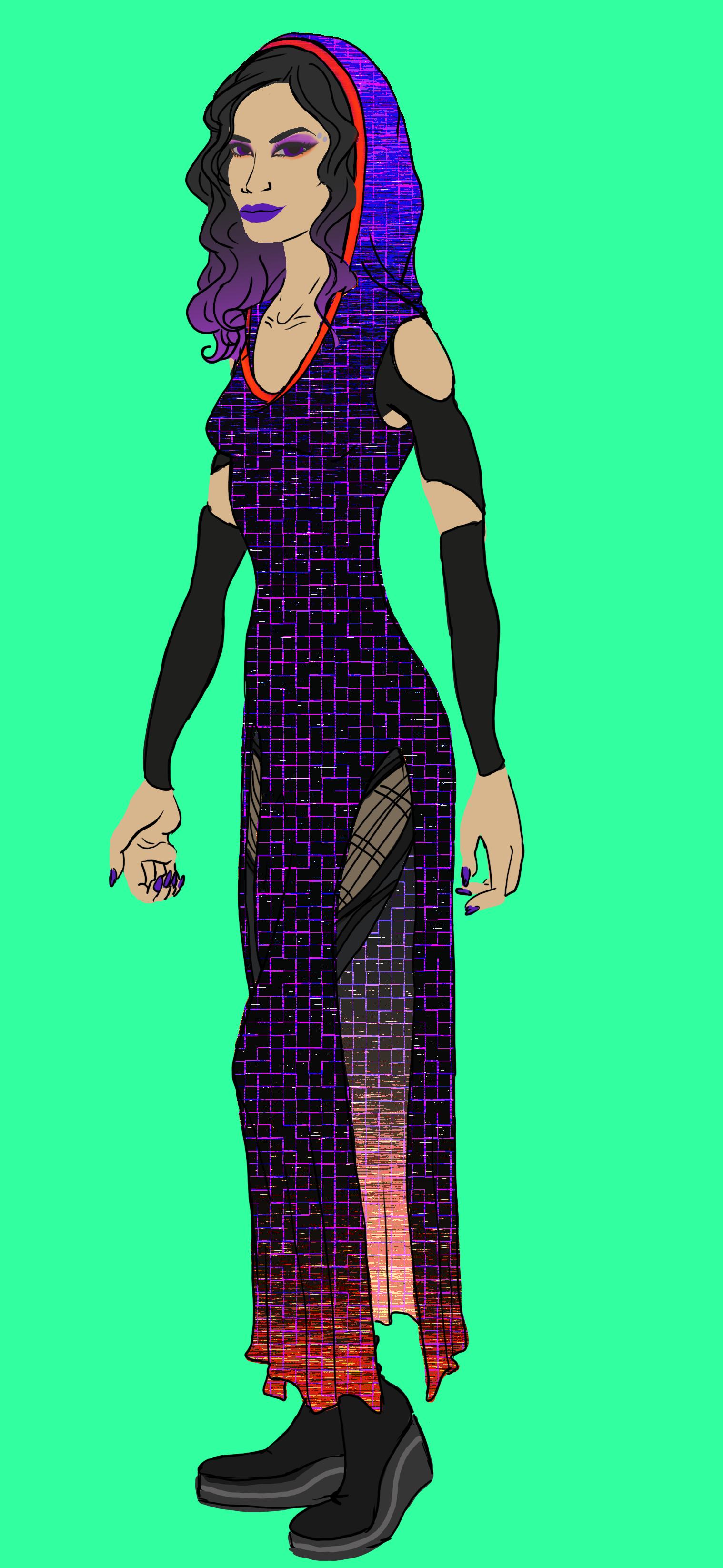 Evie concept by Sega-Superstar on DeviantArt