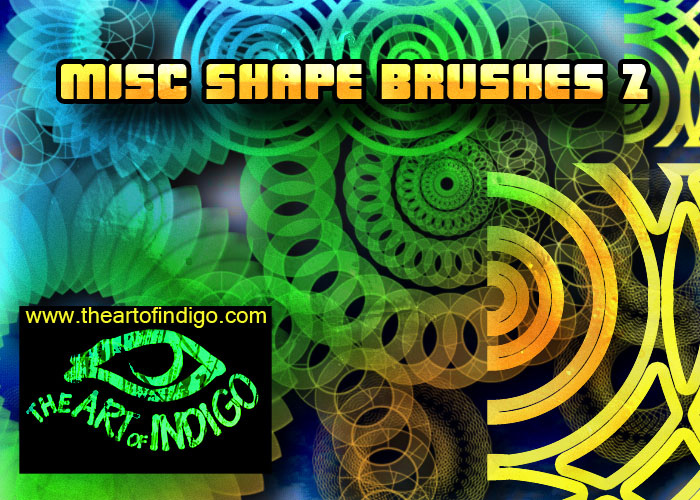 Misc Shape Brushes 2 by theartofindigo on DeviantArt