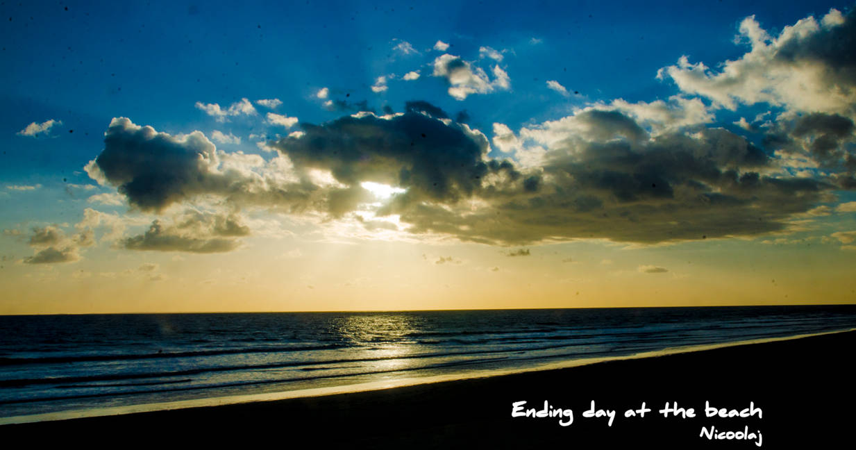 Ending day at the beach by Nicoolaj on DeviantArt