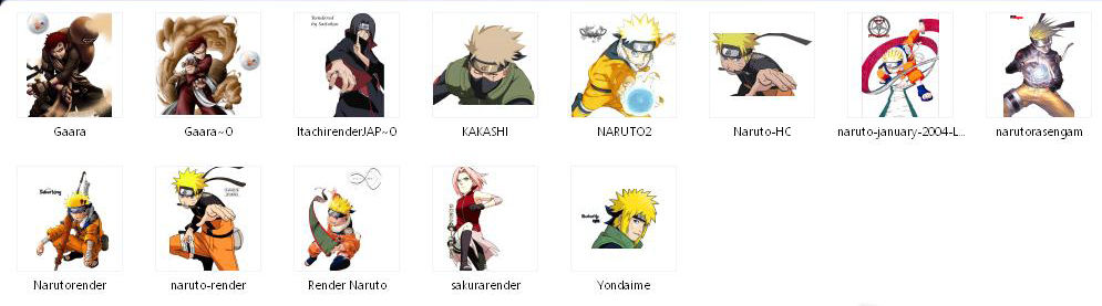 Pack Renders Naruto by KeiChanDesign on DeviantArt