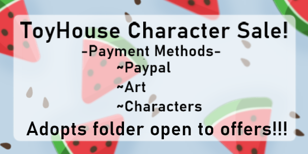 Toyhouse sale by Dedp0ssum on DeviantArt
