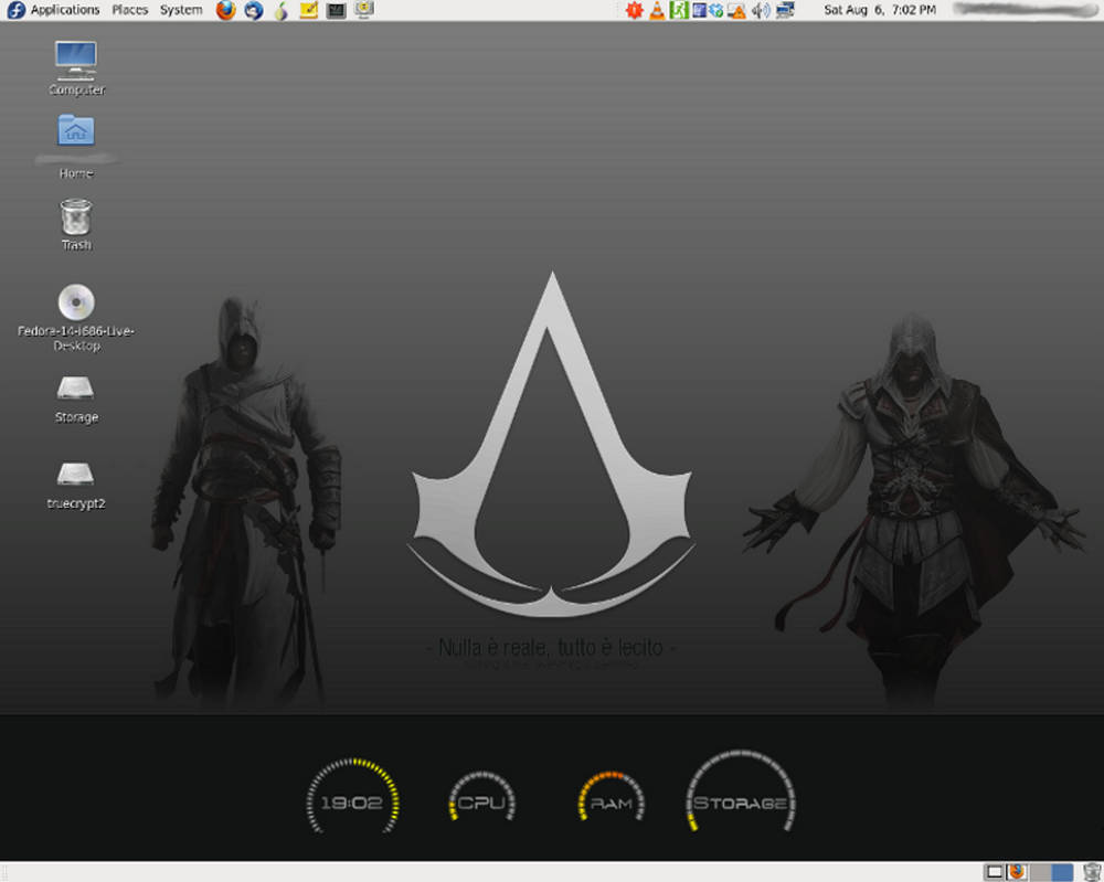 Assassin's Creed conky by israelsb on DeviantArt