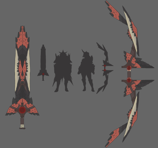 Rathalos Bowblade by Zhuhai-Syseros on DeviantArt
