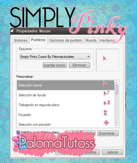 Simply Pinky Cursor By Palomatutorialex by Palomatutorialex on DeviantArt