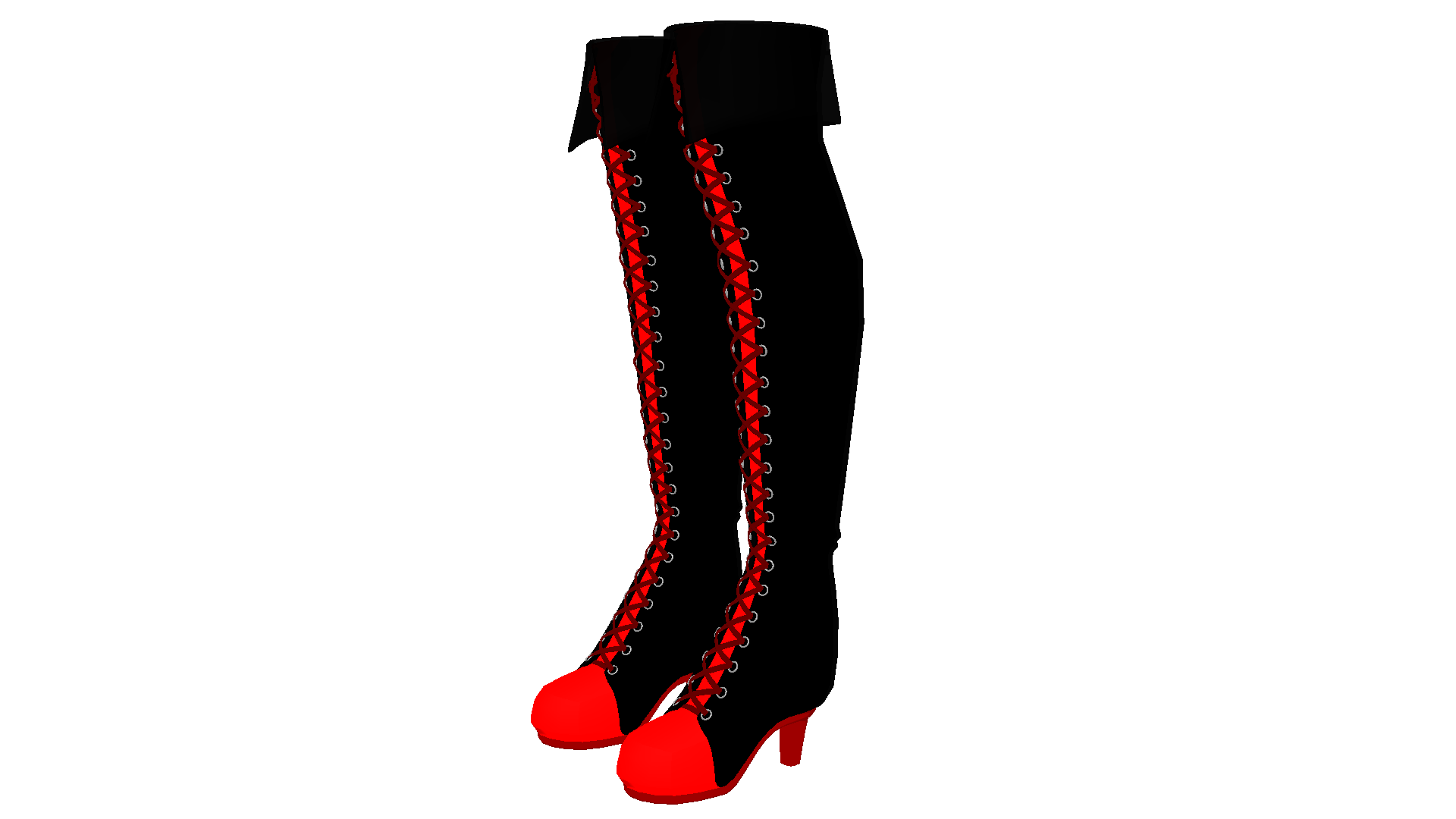 MMD Sneaker High Heel Boots DL by chickid11 on DeviantArt